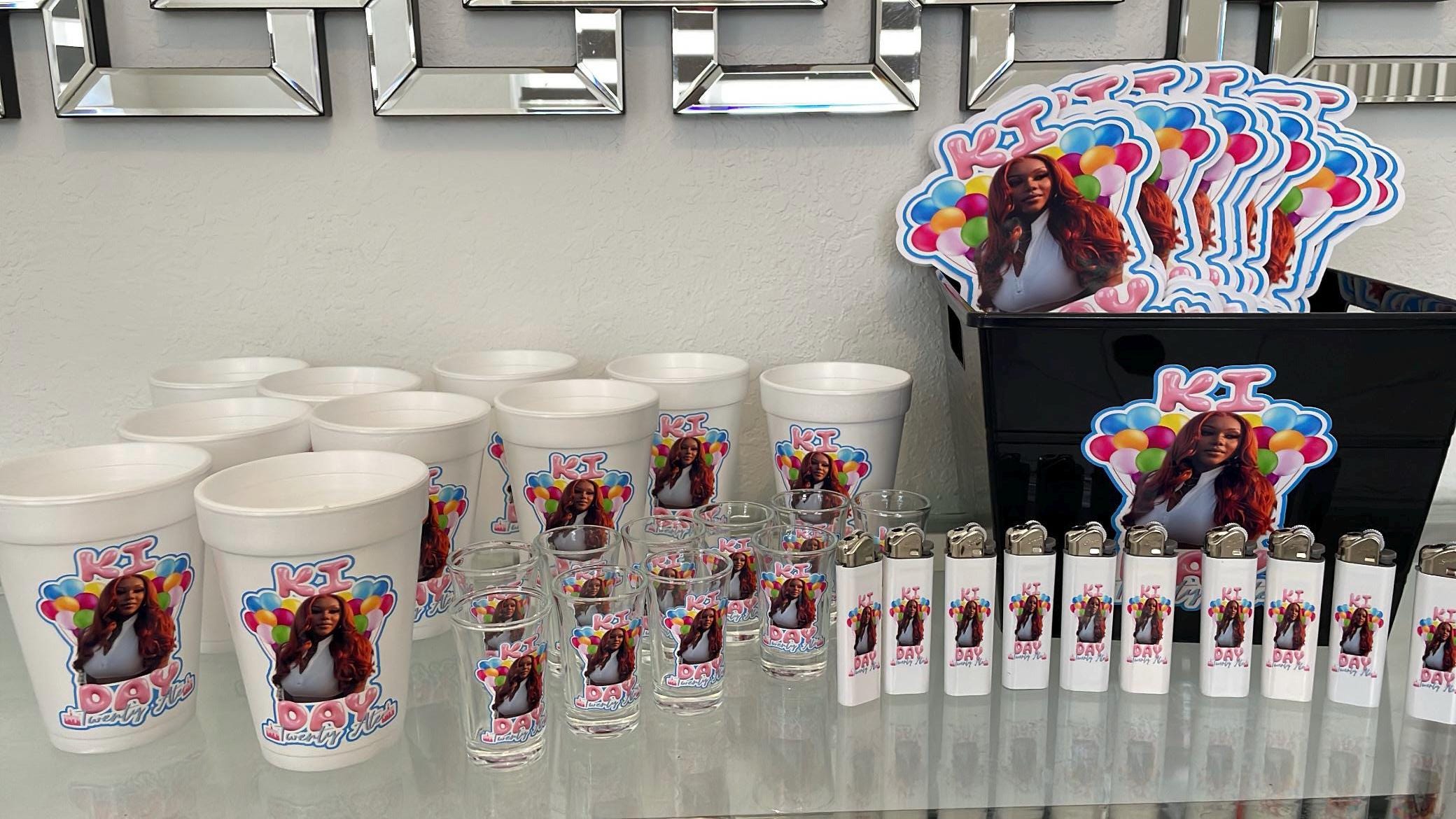 Custom Party Bucket | Party Favor Bundle | Custom Foam Cups | Custom ...