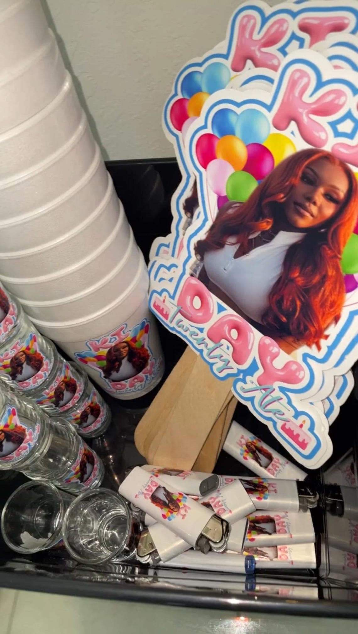 Custom Party Bucket | Party Favor Bundle | Custom Foam Cups | Custom ...