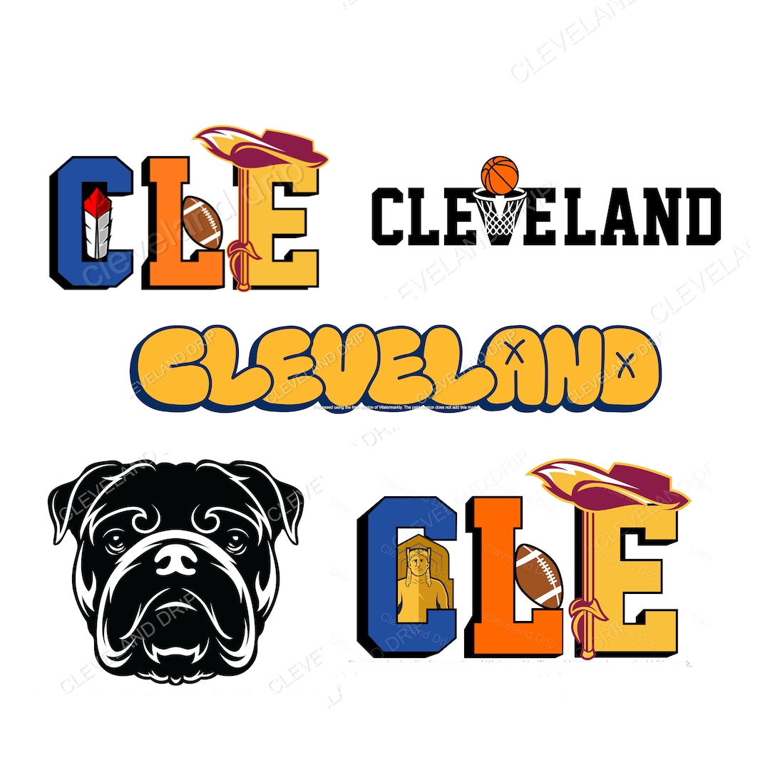 Cleveland Digital File BUNDLE High Quality Fan Logos - SVG and ...