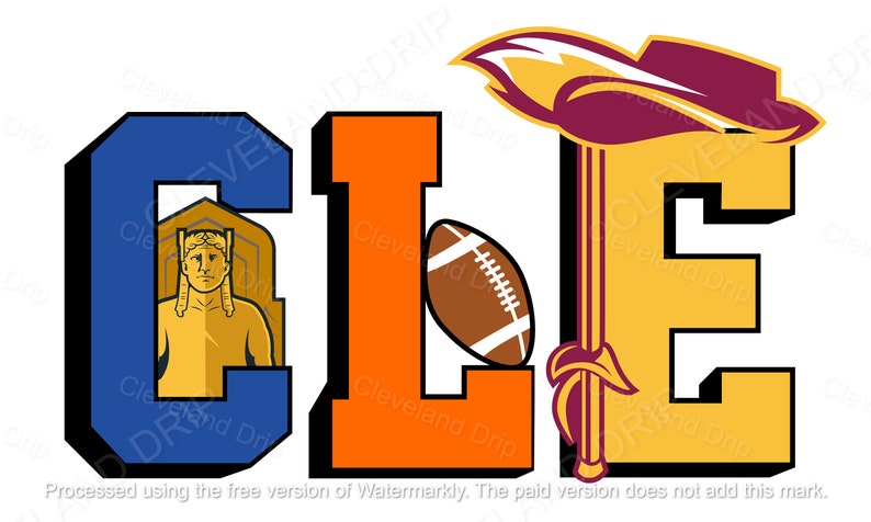 Cleveland Digital File BUNDLE High Quality Fan Logos - SVG and ...