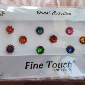Colorful Indian Bindis /bindipackets/multiplebindis/festivalbindis ...