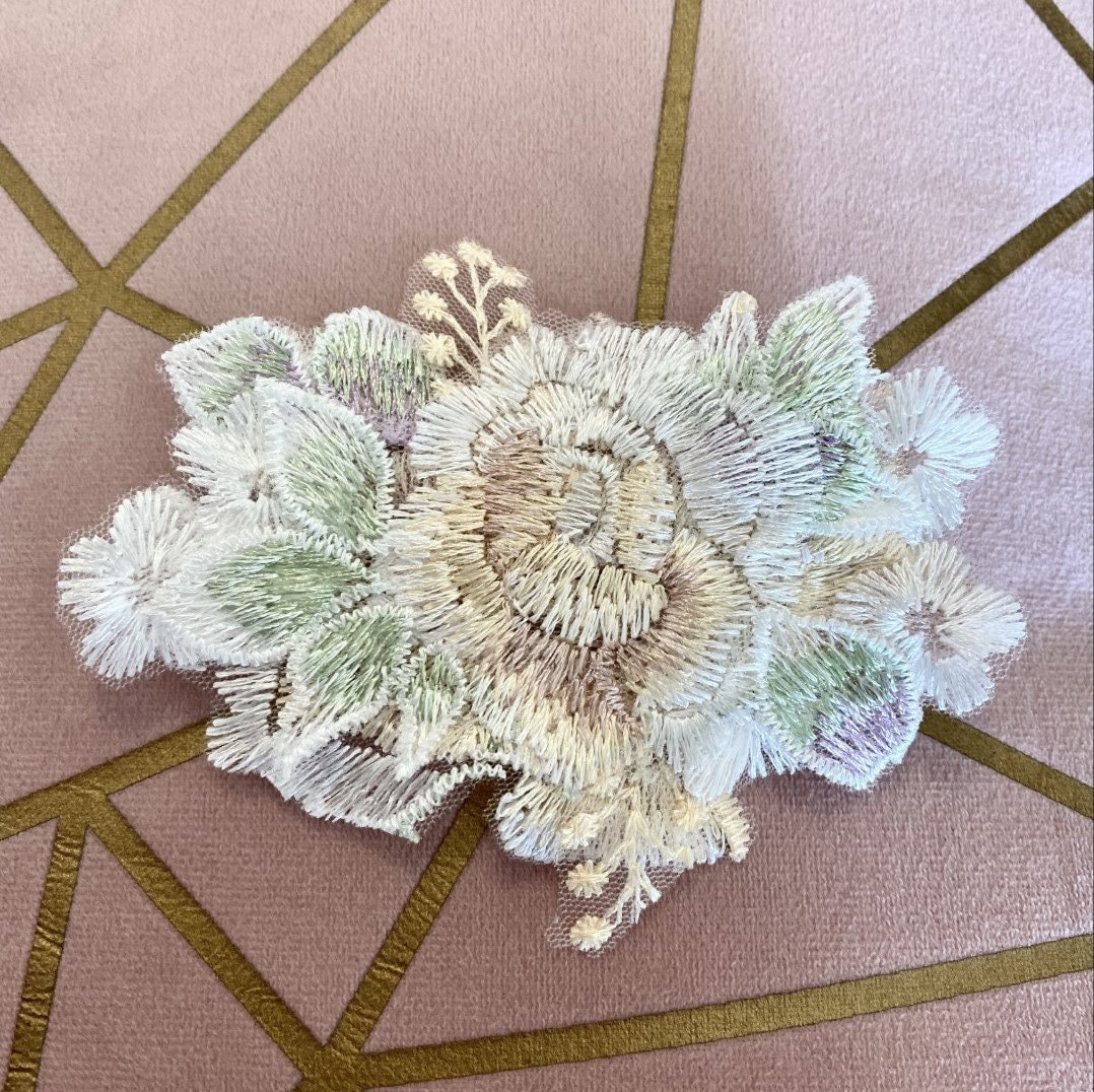 Coloured Lace Bustle Pin Wedding Dress Train Pin Wedding - Etsy