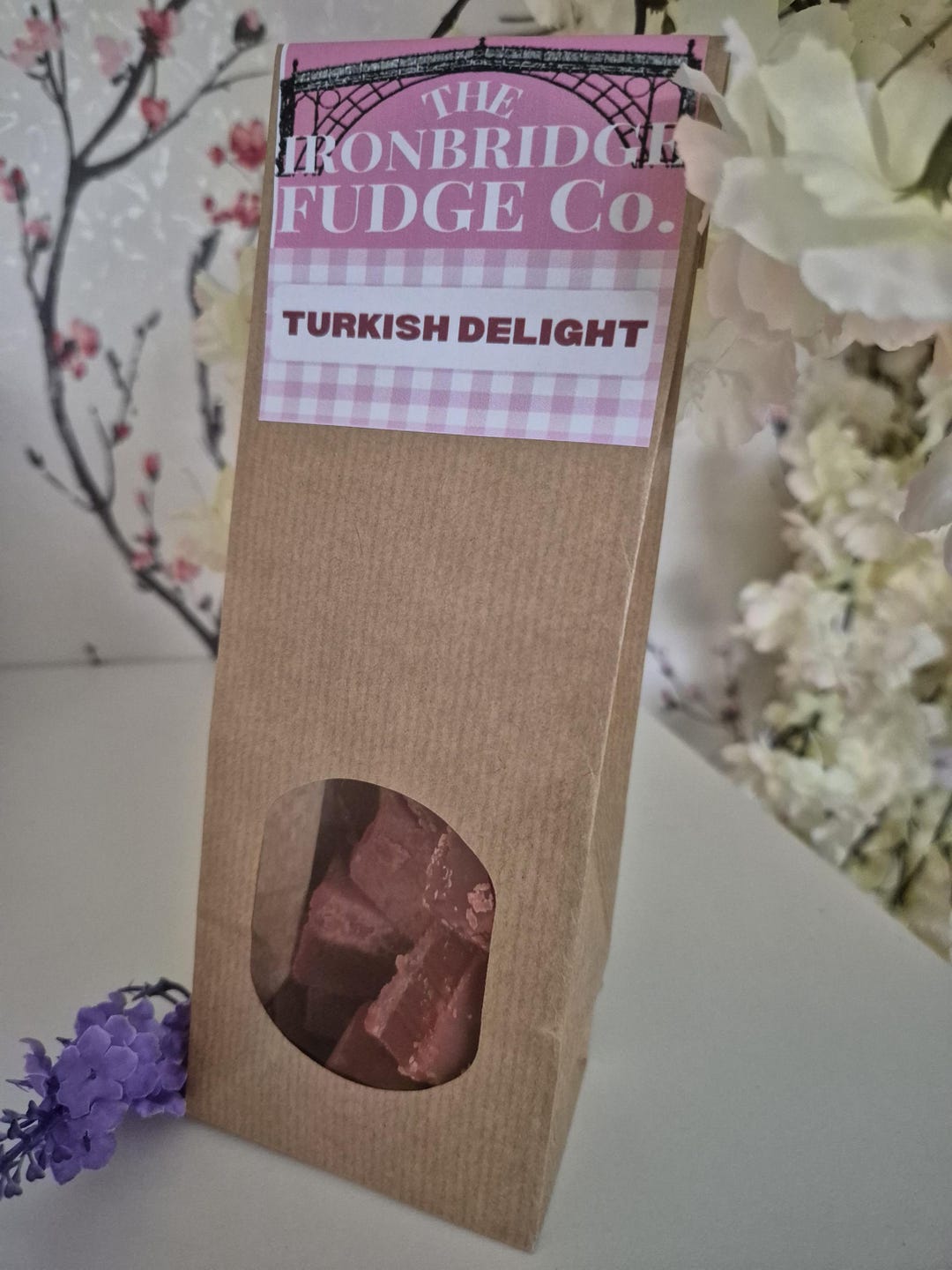 Turkish Delight Flavour Fudge, Easter Gift Bag, Sweet Lover Gift ...