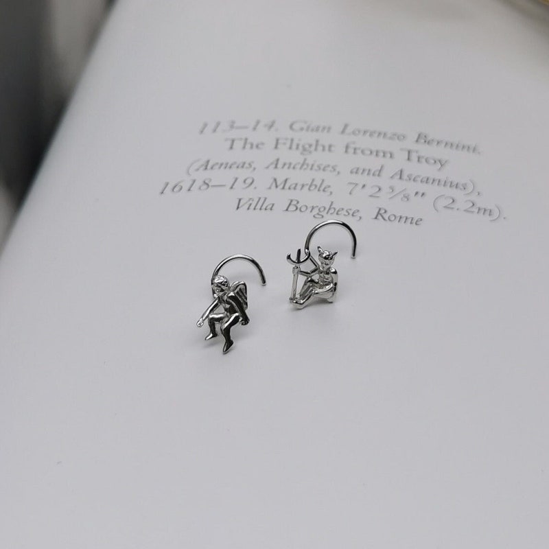 Devil With Nose Piercing - Etsy