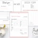 Business Forms Tracker Bundle Invoiceorder Form Printable - Etsy