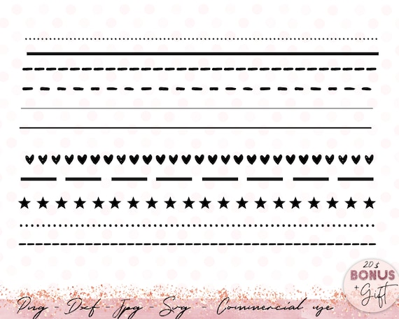 Straight Line Border Clipart