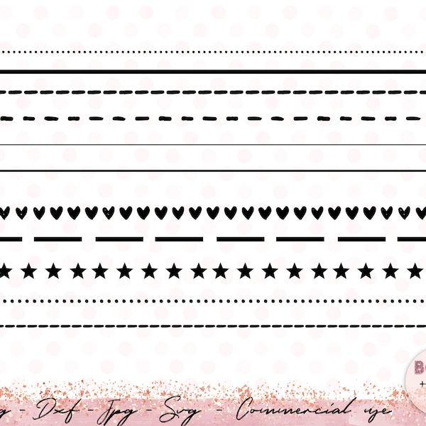 Lines Stencil - Etsy