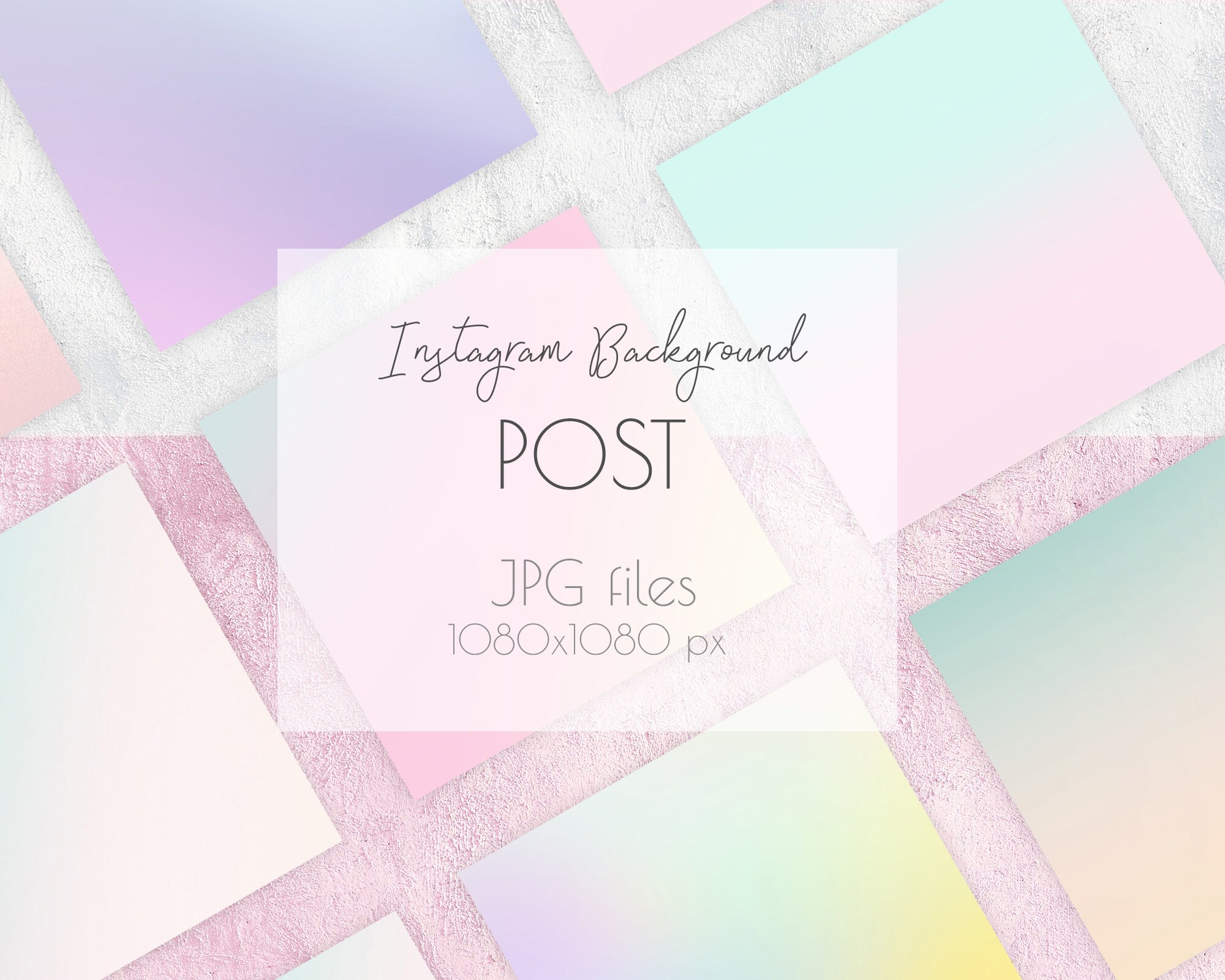 45 Aesthetic Pink Instagram Post Backgrounds Packinstagram - Etsy Canada