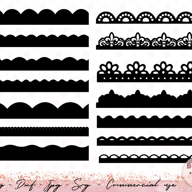 Border Svg - Etsy