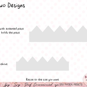 Tiara Svg Templatecrown Templatecrown Cricut Cuttiara - Etsy UK