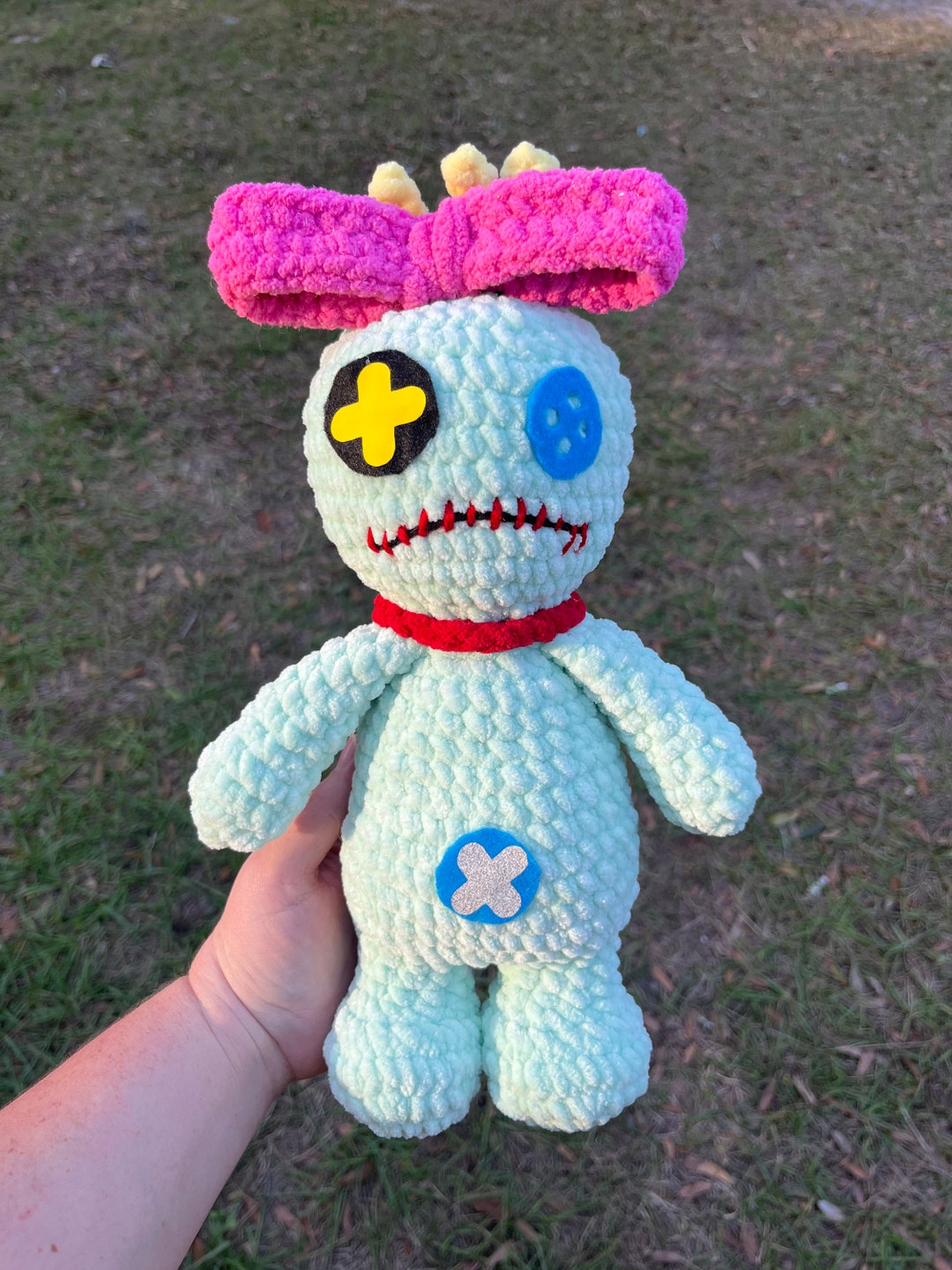 Scrump Insprired Crochet Doll Lilo Doll Scrap Lilo Doll Amigurmi - Etsy