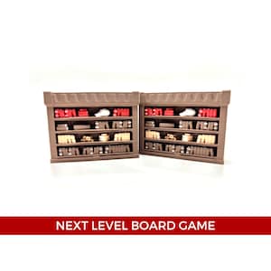 Bookcase for RPG (dnd) and Board Game - 3D Print - Etsy