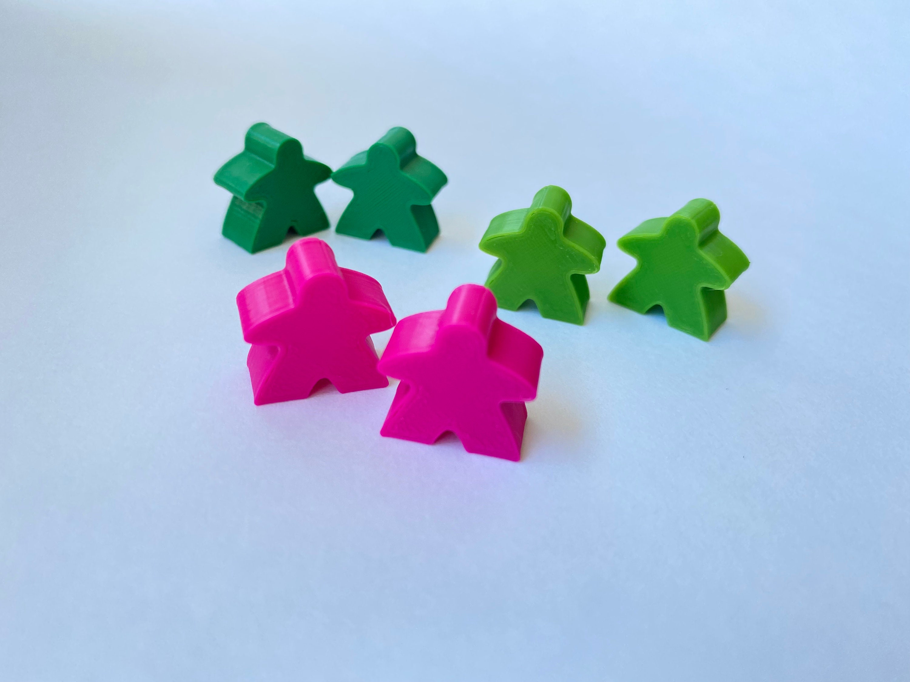 Meeple Set - Carcassonne Style for Board Game and Expansion - Etsy