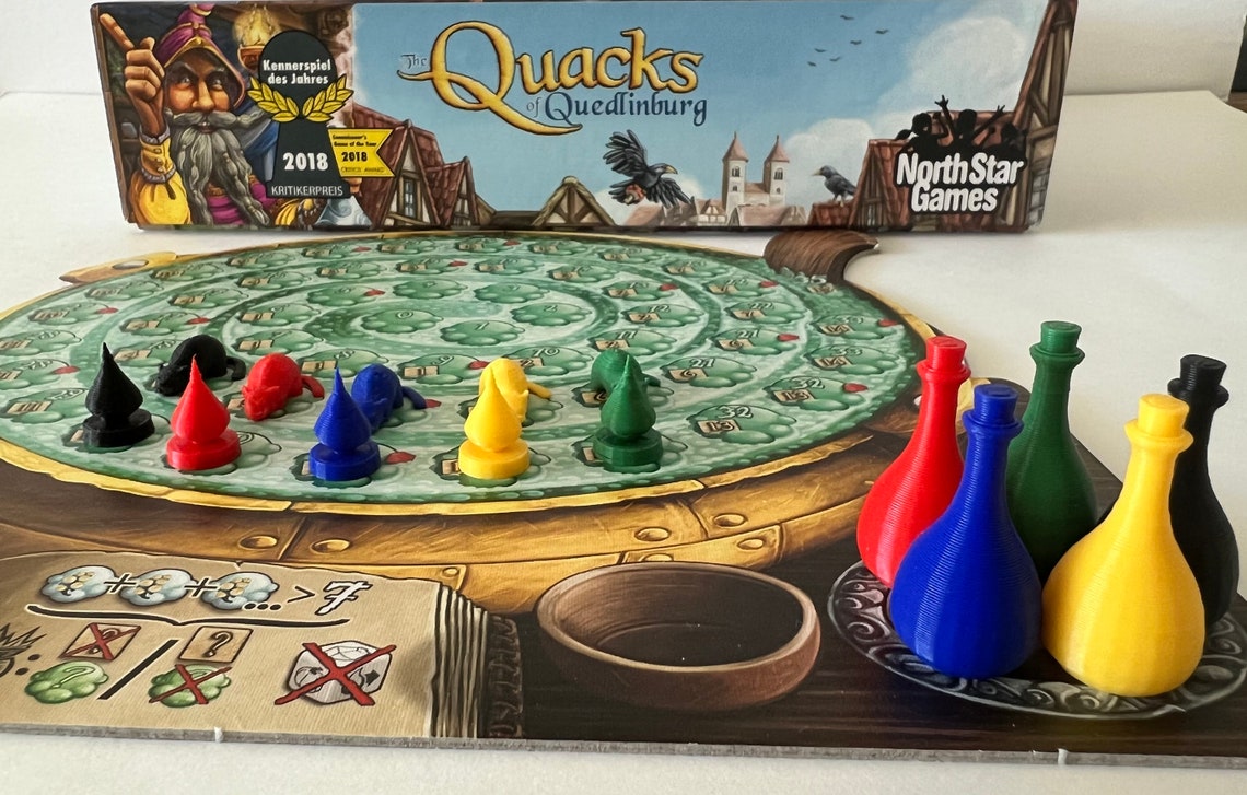 Realistic Deluxe Tokens for the Quacks of Quedlinburg Base - Etsy