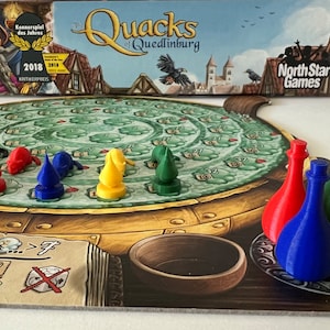 Realistic Deluxe Tokens for the Quacks of Quedlinburg Base Game and ...