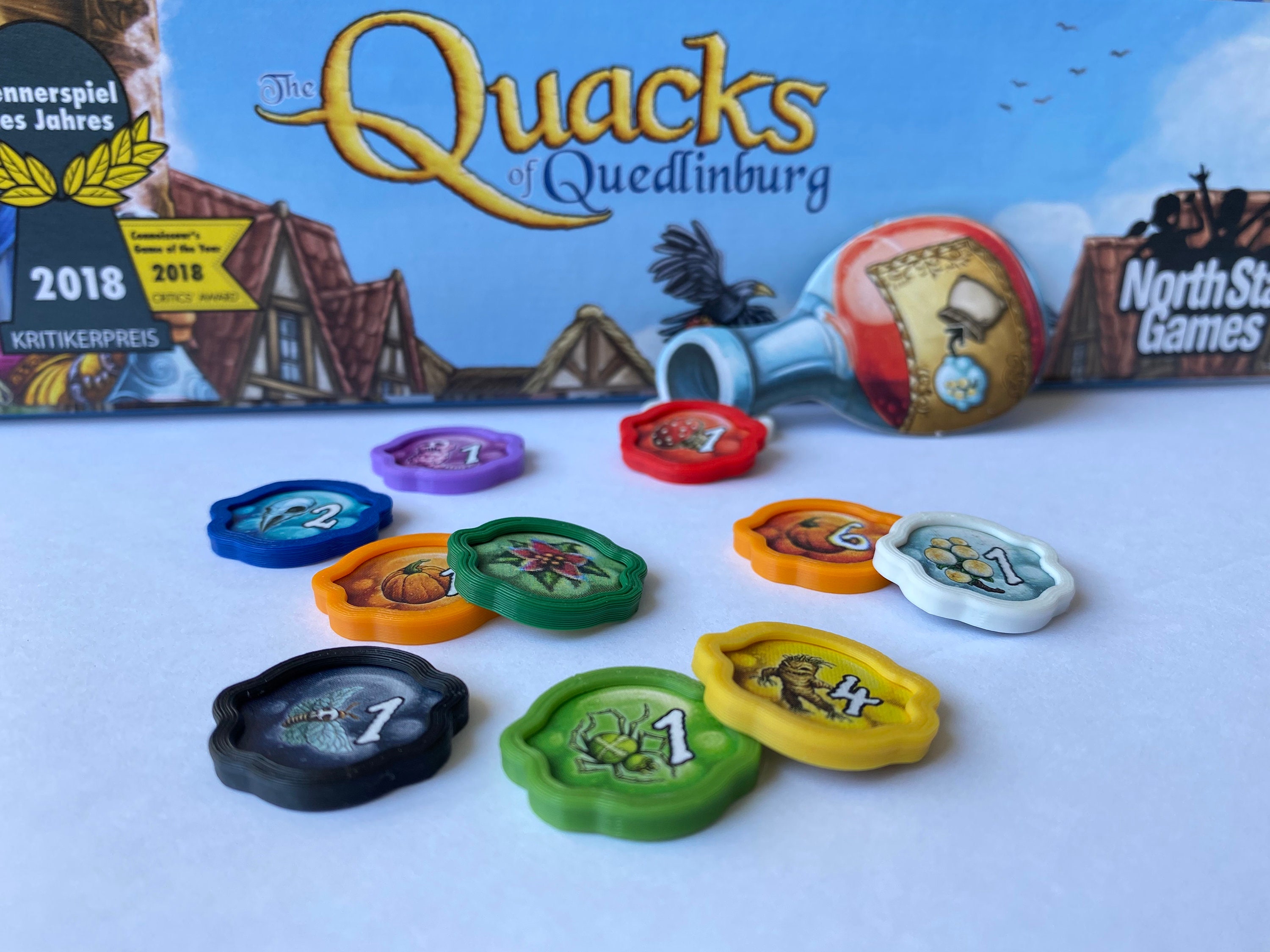 The Quacks of Quedlinburg and Expansions Token Shield - Etsy