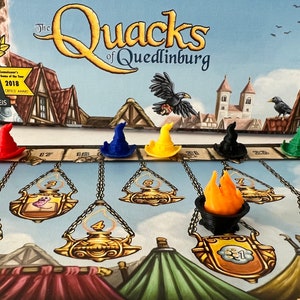 Realistic Deluxe Tokens for the Quacks of Quedlinburg Base Game and ...