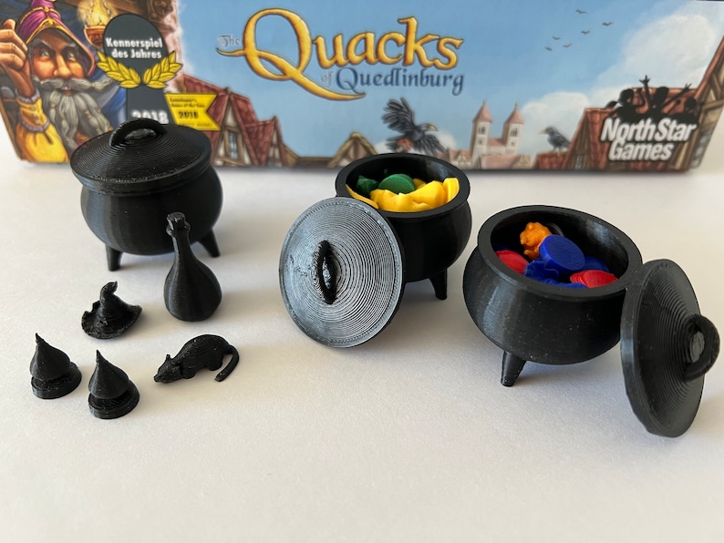 Realistic Deluxe Tokens for the Quacks of Quedlinburg Base - Etsy
