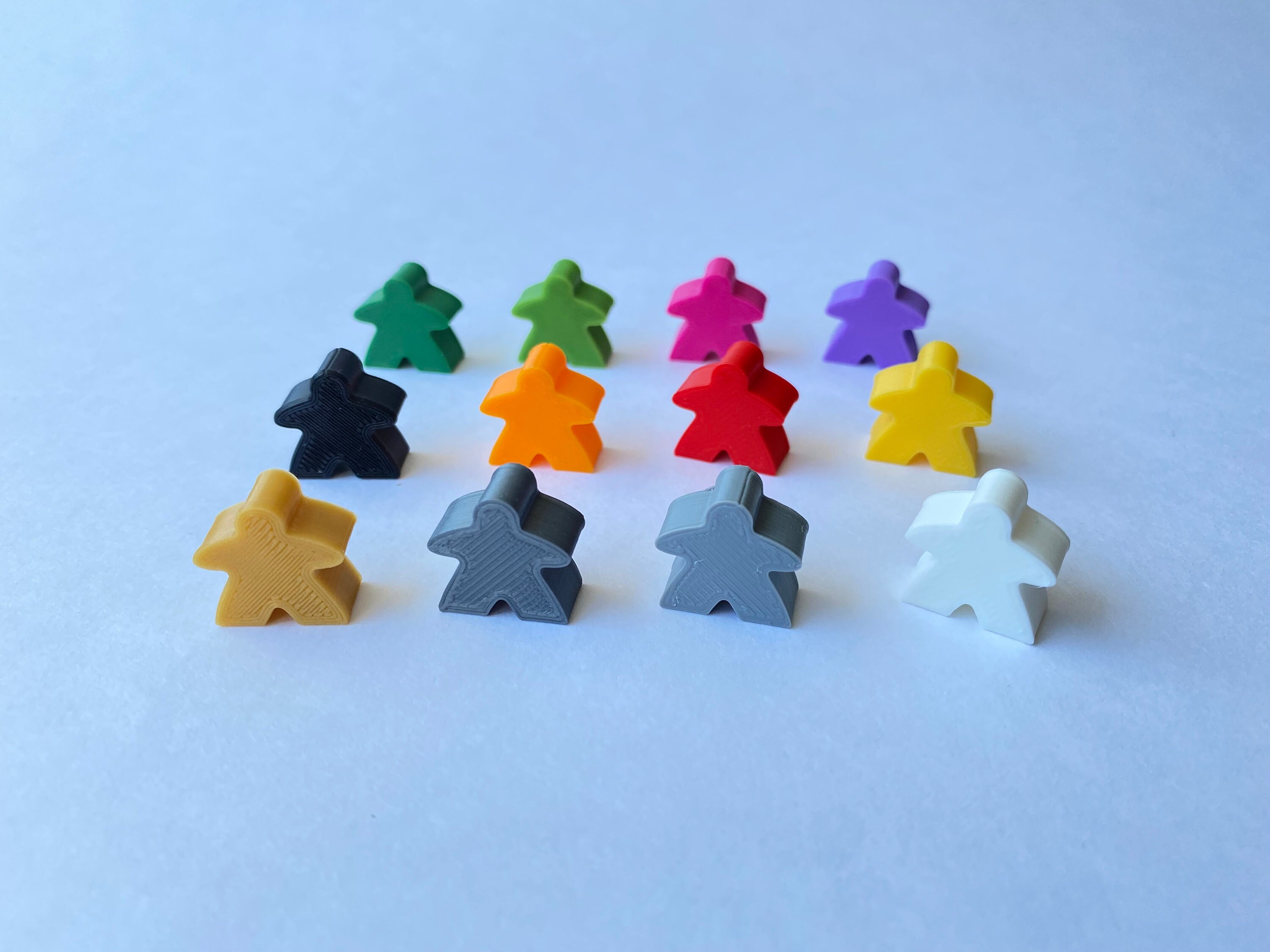 Meeple Set - Carcassonne Style for Board Game and Expansion - Etsy