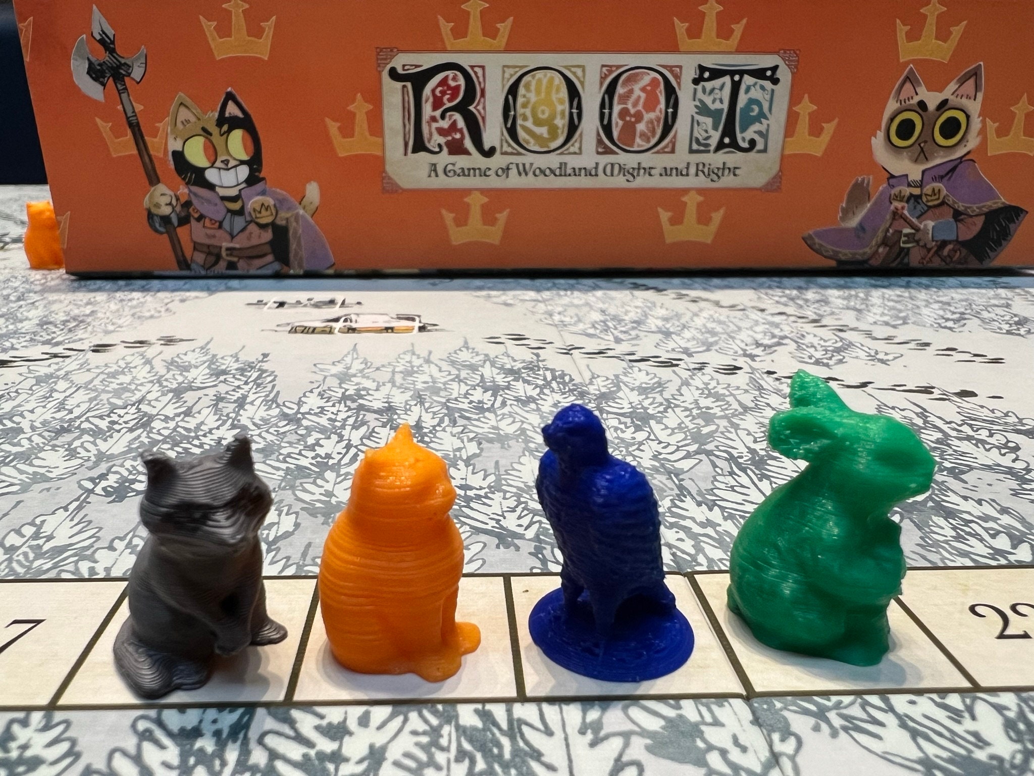 Root Board Game Tokens - Etsy