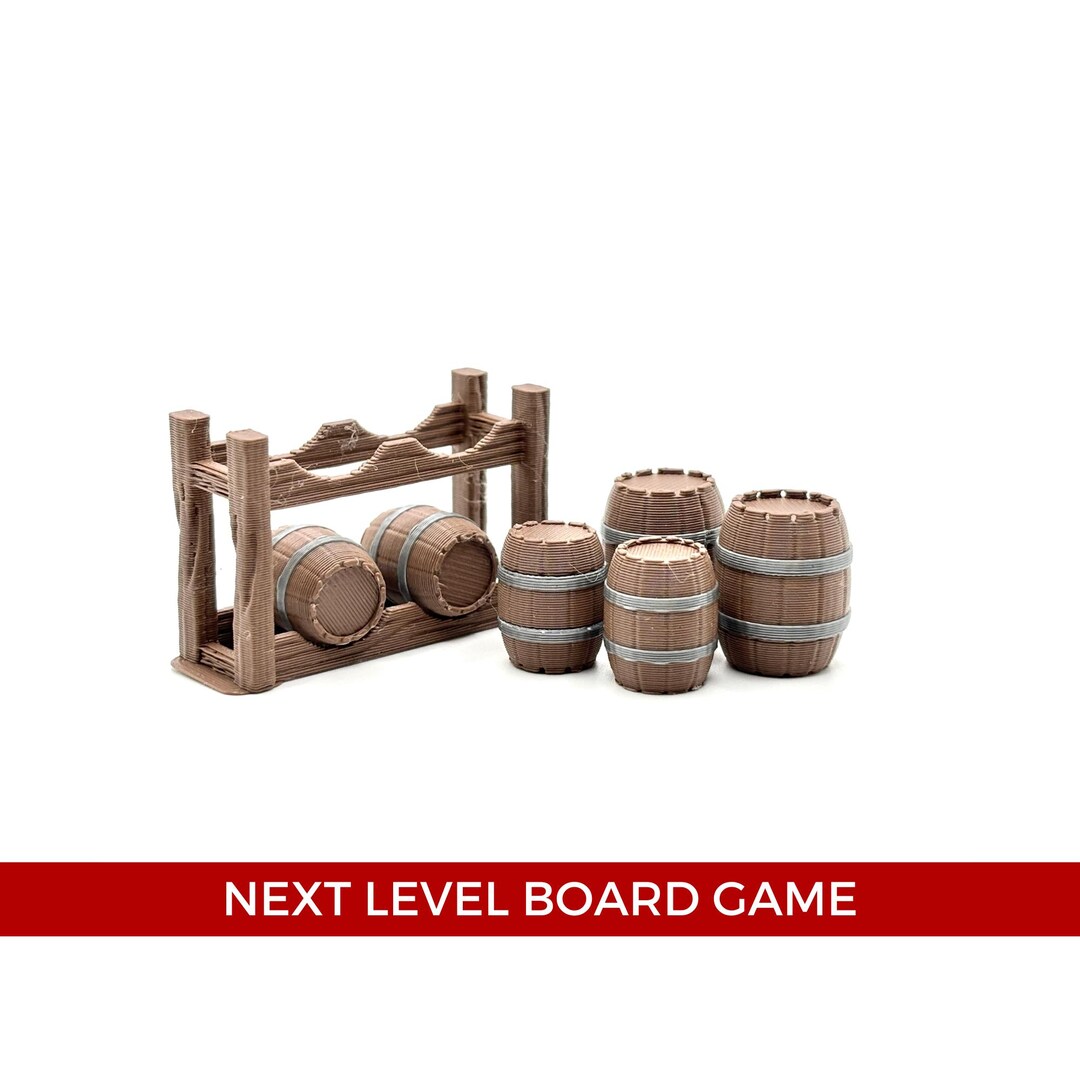 3D Printed Beer Barrel Tokens – RPG, D&D, Board Games - Etsy Canada