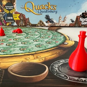 Realistic Deluxe Tokens for the Quacks of Quedlinburg Base Game and ...
