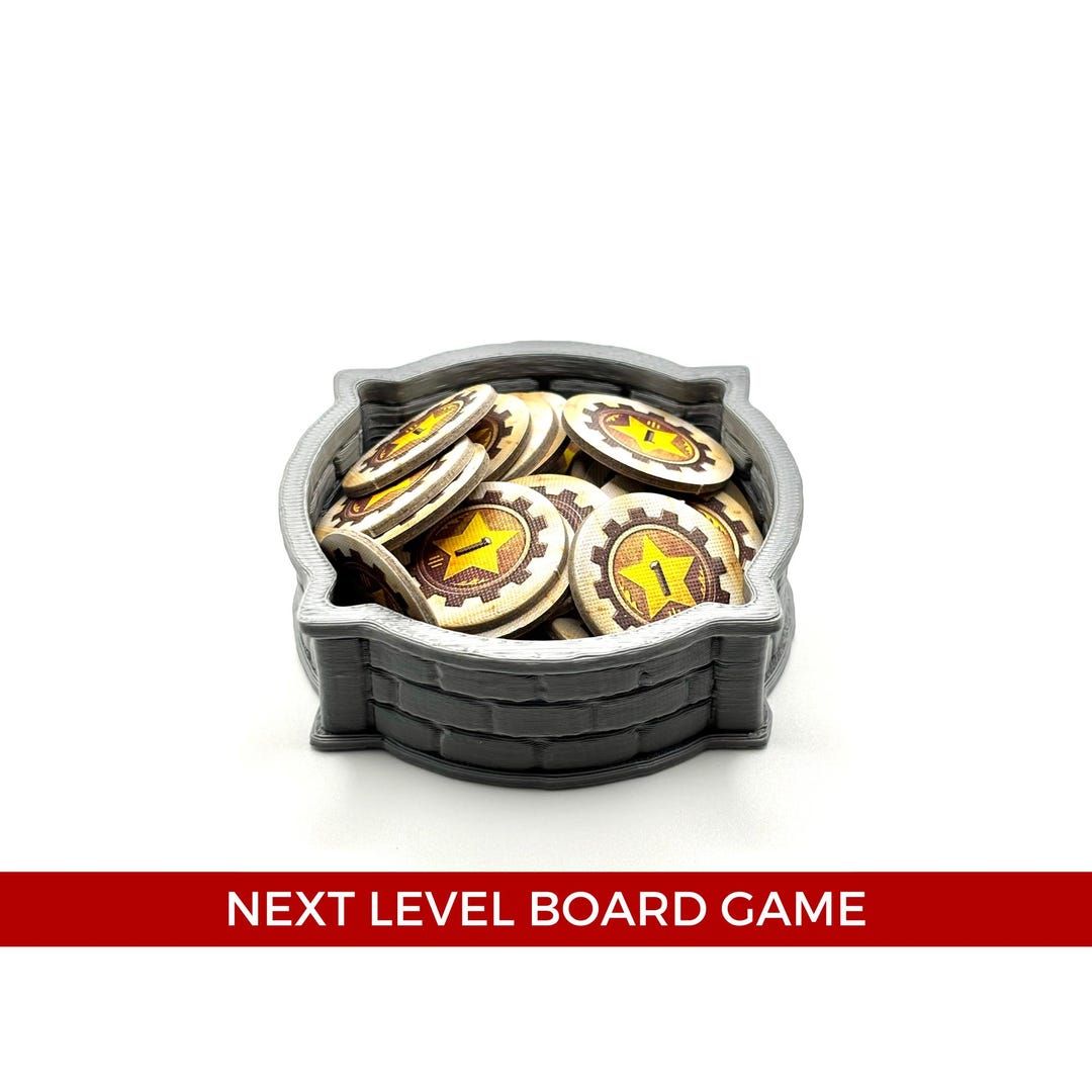 Coin Well for Flamecraft Board Game - 3D Print - Etsy