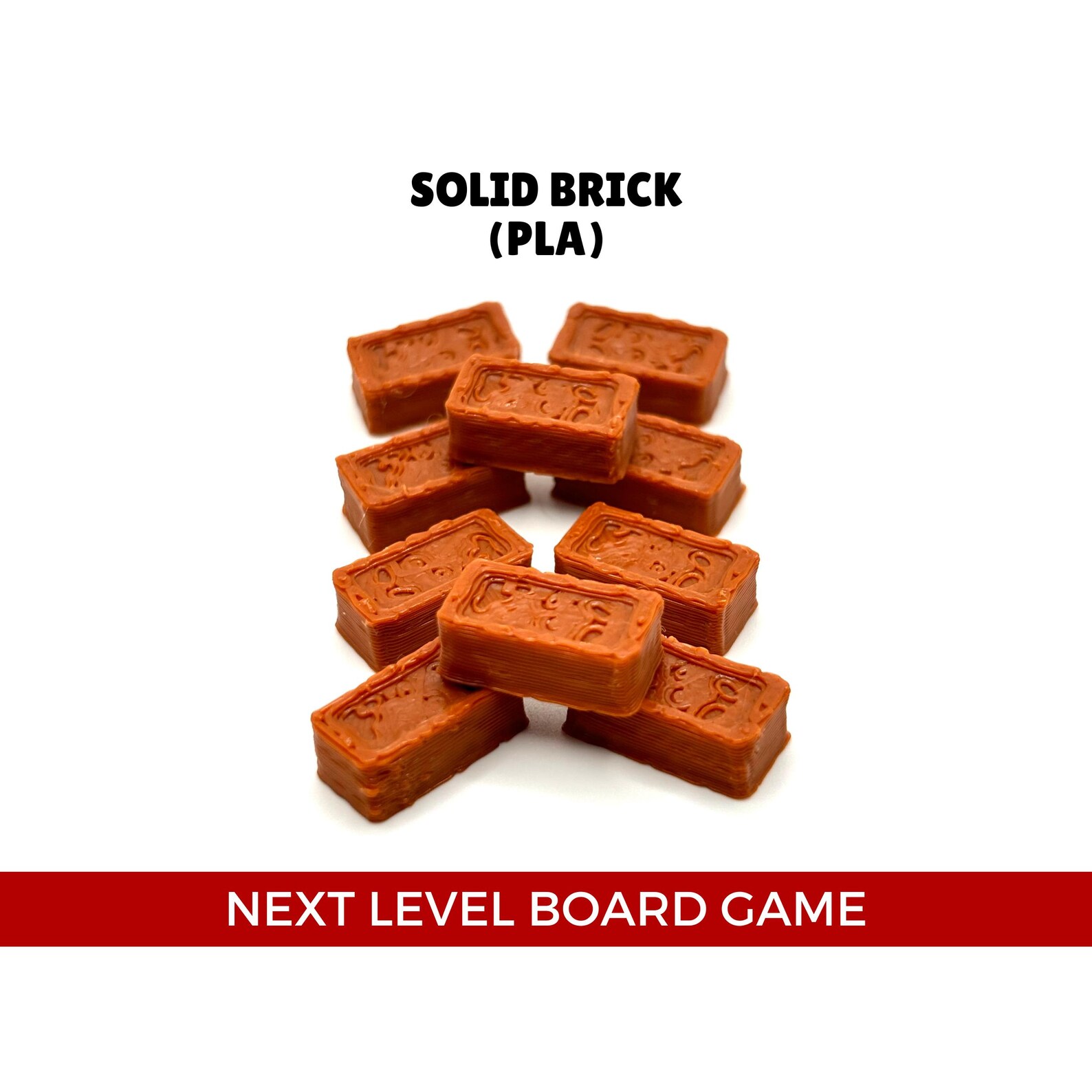 Brick or Clay Resource Token for Agricola, Concordia and Others Board ...