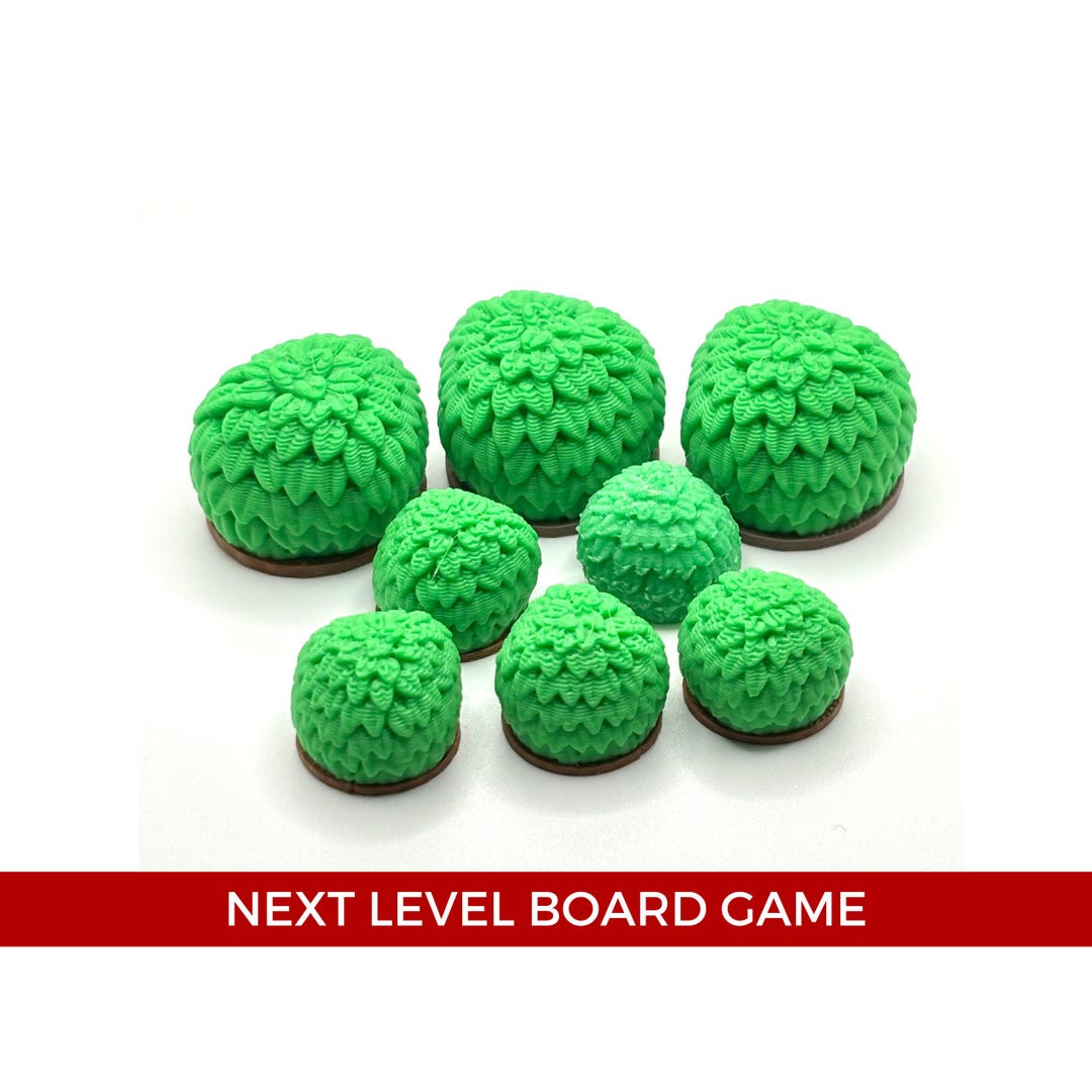 Bush for RPG (D&D) and Board Game - 3D Print | Scatter Bushes Set Dnd ...