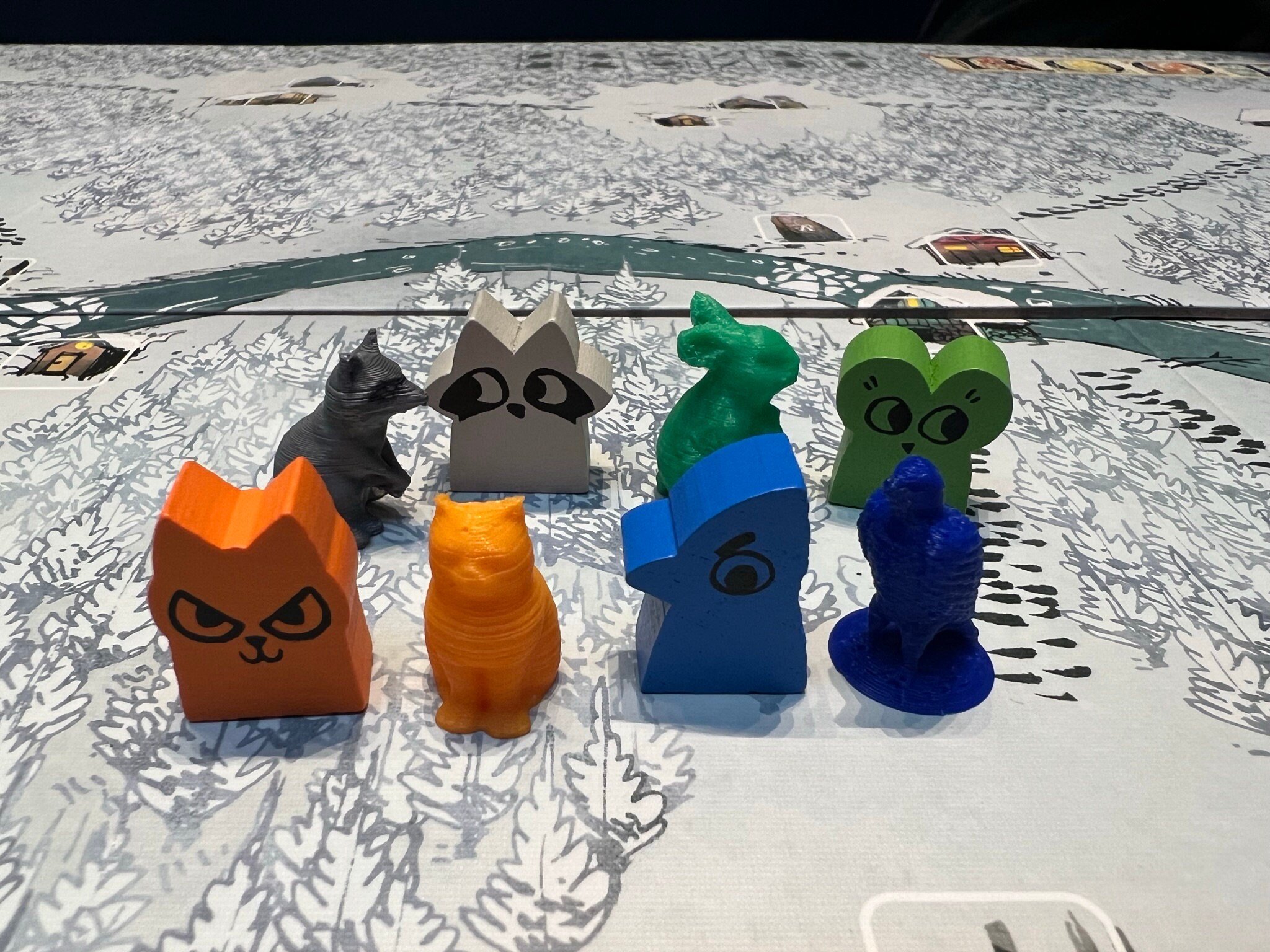 Root Board Game Tokens - Etsy