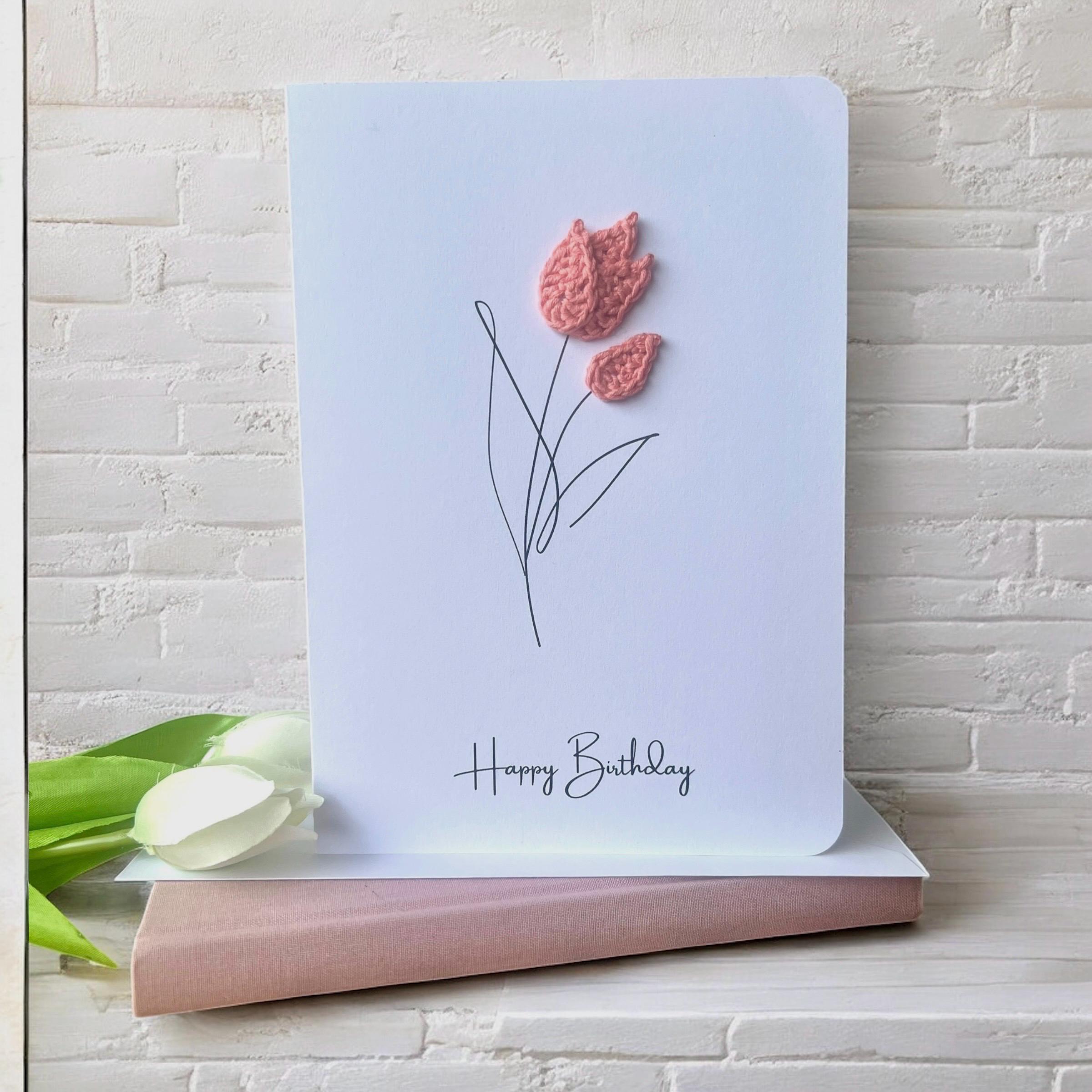 Aesthetic Crochet Design Card Bundle, Set of 5 Cards - Etsy