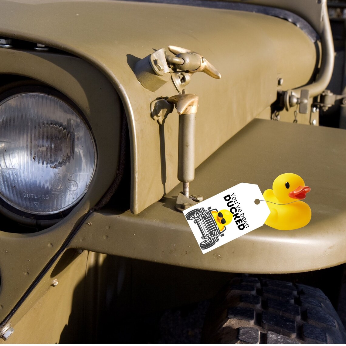 Printable Duck Tags - You've Been Ducked Tag - Ducking Cars Tags ...