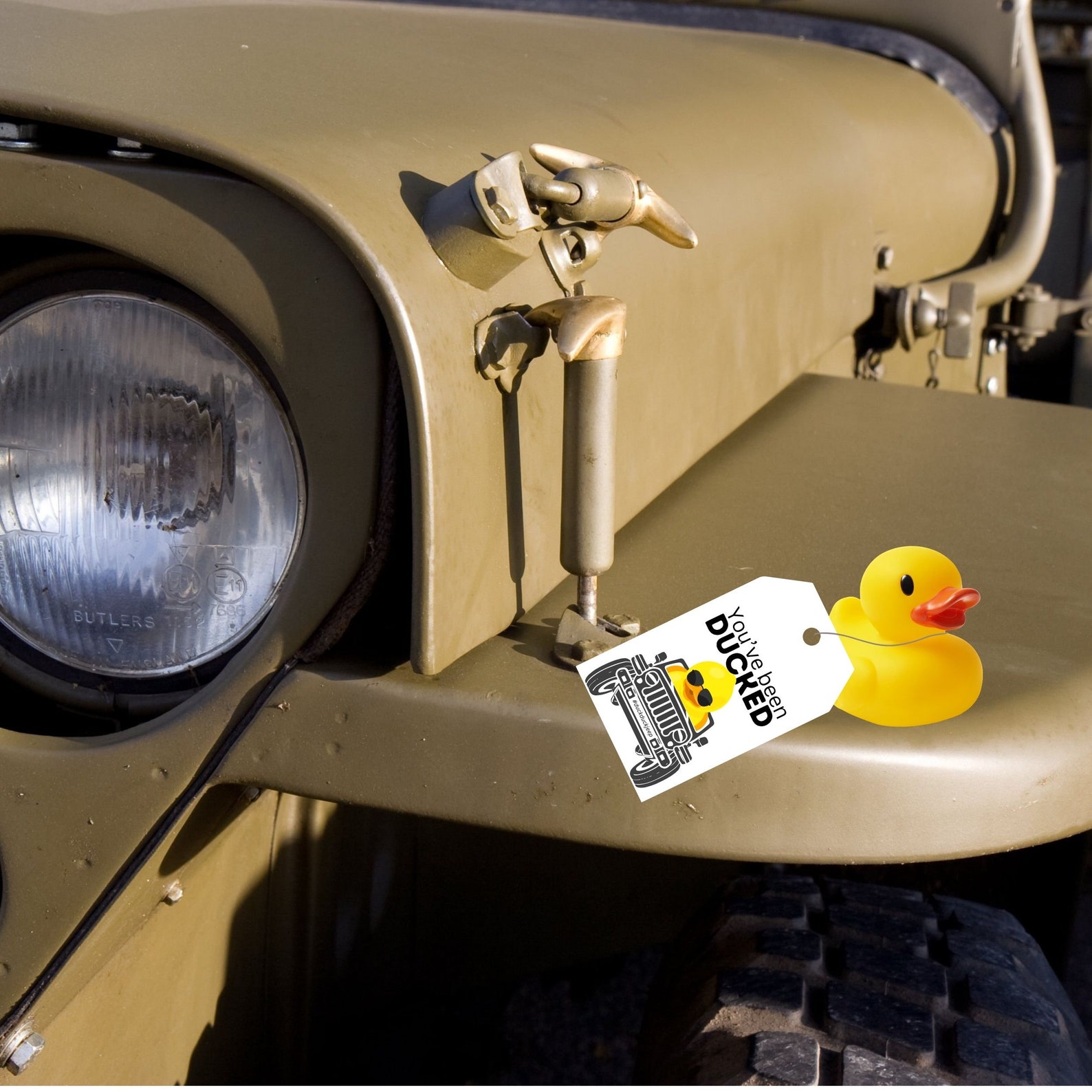 Printable Duck Tags - You've Been Ducked Tag - Ducking Cars Tags ...