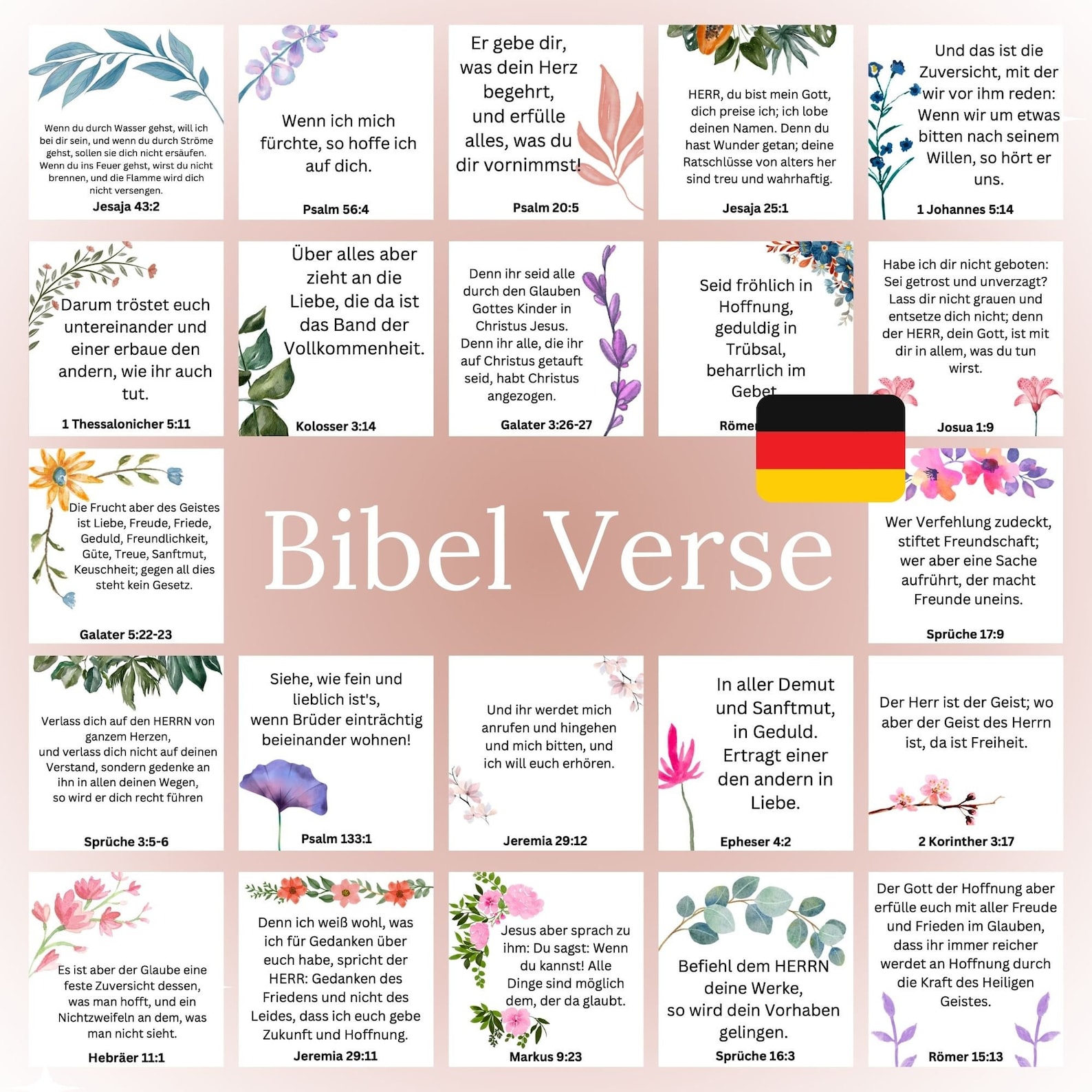 Bibel Verse Karten Digitaler Download Druckbare Schriftkarten ...