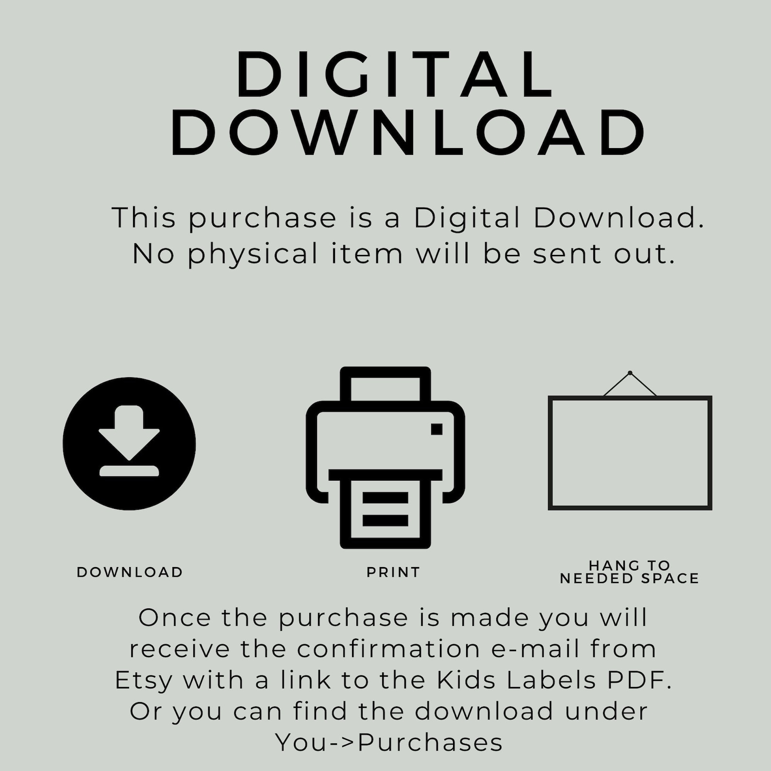 Hand Washing Visual - Hand Washing Chart - Educational Chart - Hand ...
