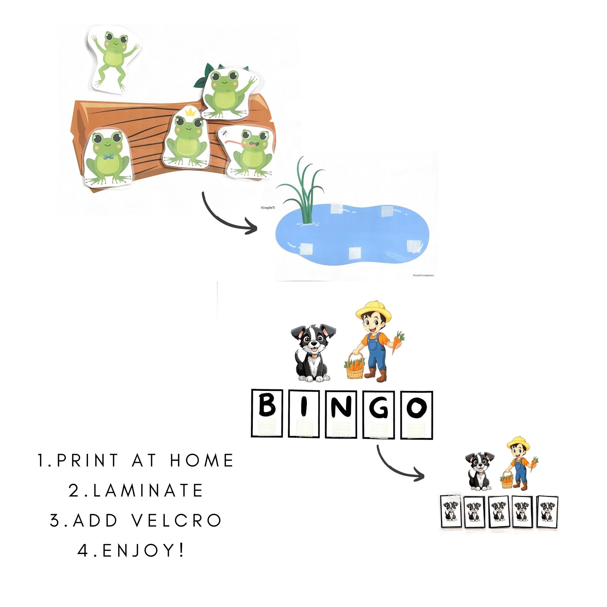 8 Song Visuals BUNDLE - Children's Song Rhyme- Digital Download ...