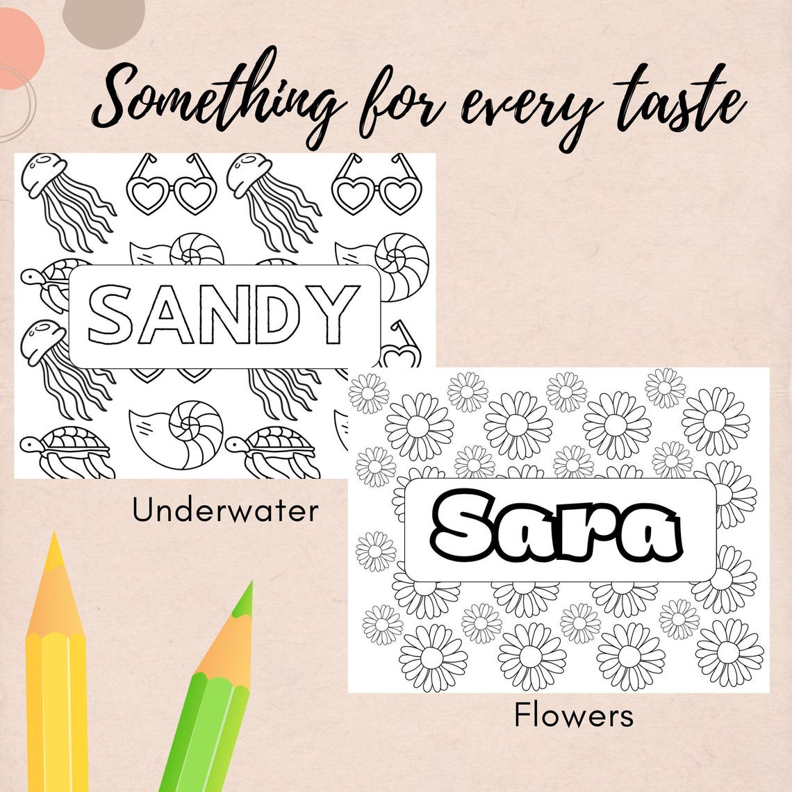 Name Coloring Page - Editable Colouring Name - Custom Name Tag ...