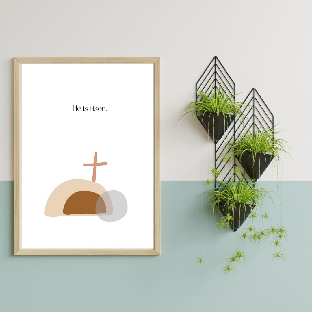 Él ha resucitado Descarga imprimible Él es signo resucitado Él ha ...