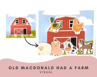 Felt Board Song Set: Old Macdonald Had a Farm - Etsy