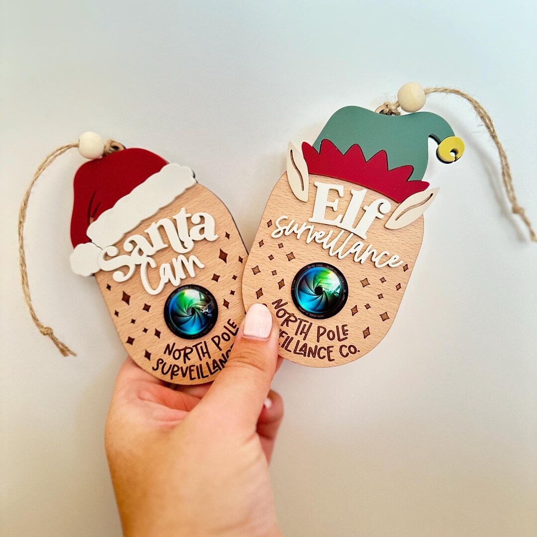 Santa Cam | Elf Surveillance | Christmas | North Pole | Gift | Children ...