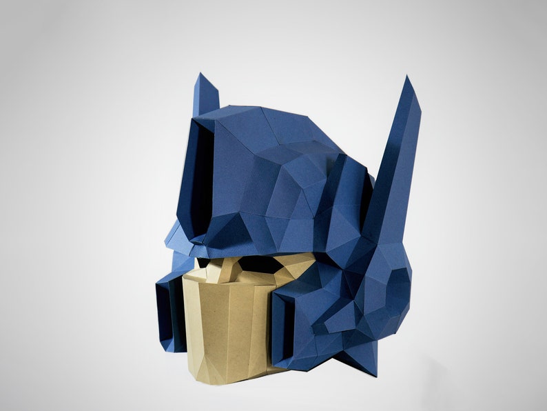 Máscara de Optimus Prime y Máscara de Megatron, Plantilla de máscara de ...