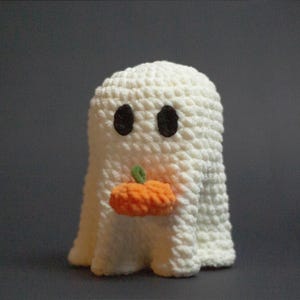 Sheet Ghost Crochet Pattern - Crochet Ghost With Pumpkin Pattern ...