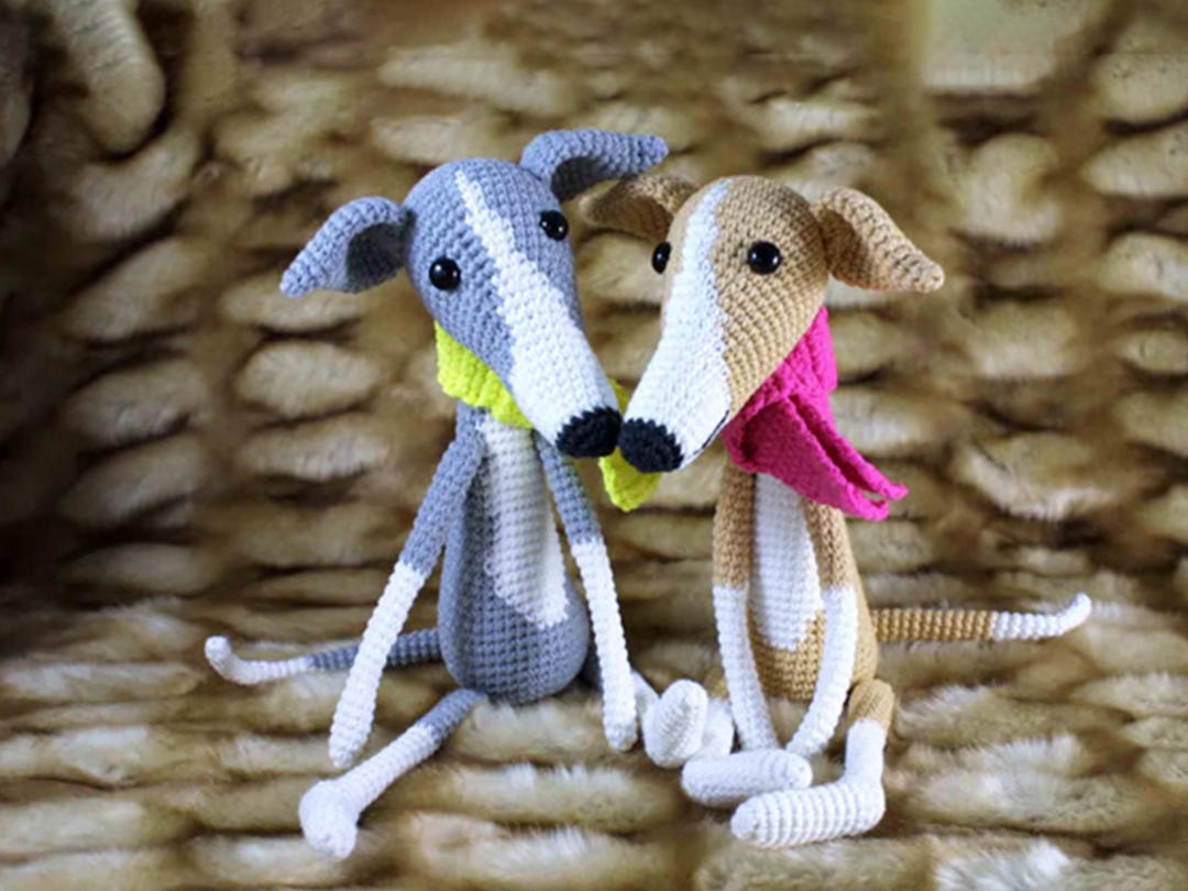 Crochet Greyhound Pattern, Crochet Whippet Pattern Dog Crochet Pattern ...