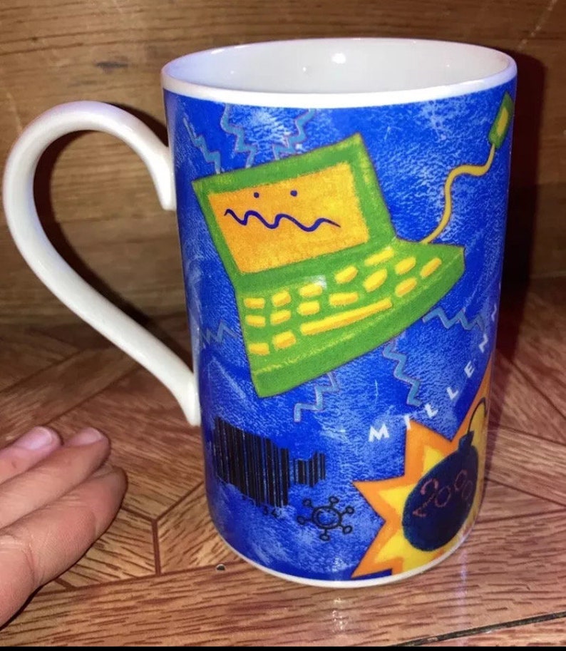 VTG Y2K “millennium Bug” Mug Cup Year 2000 RETRO Whittard of Chelsea - Etsy