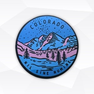 Colorado State Sticker - Etsy