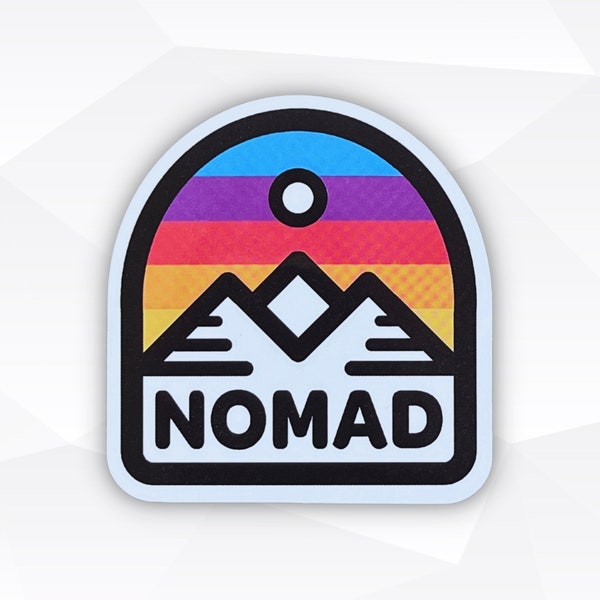 Nomad Car Sticker - Etsy