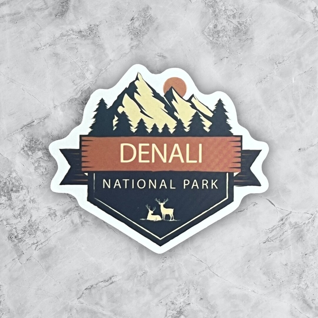 Denali National Park Sticker - Etsy