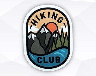 Let's Go Hiking / Adventure Vinyl Decal Bumper Sticker / Van Decal ...