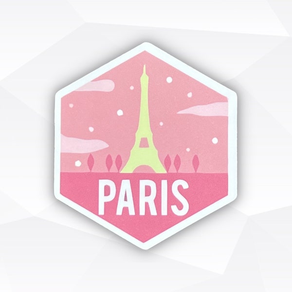 Paris Sticker - Etsy