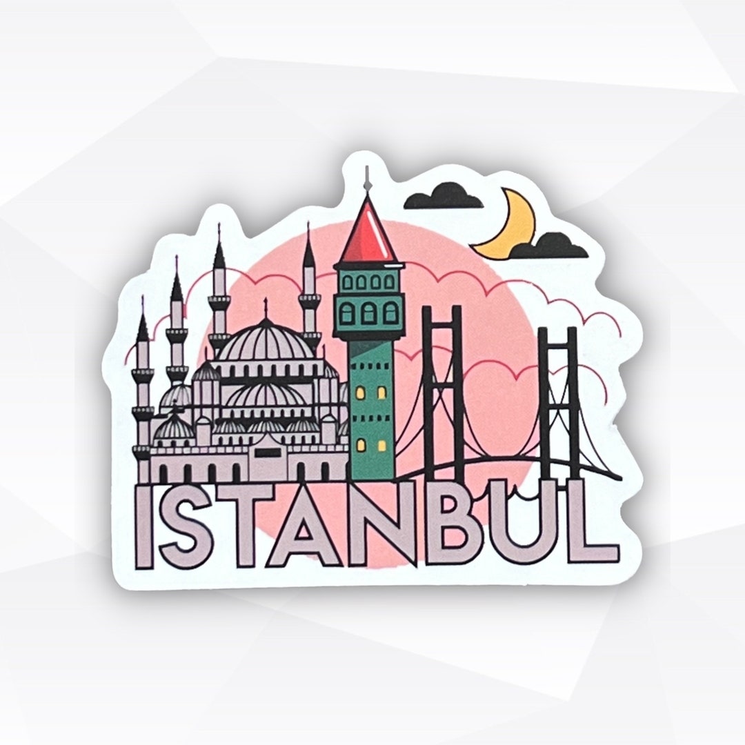 Istanbul Turkey Sticker - Etsy